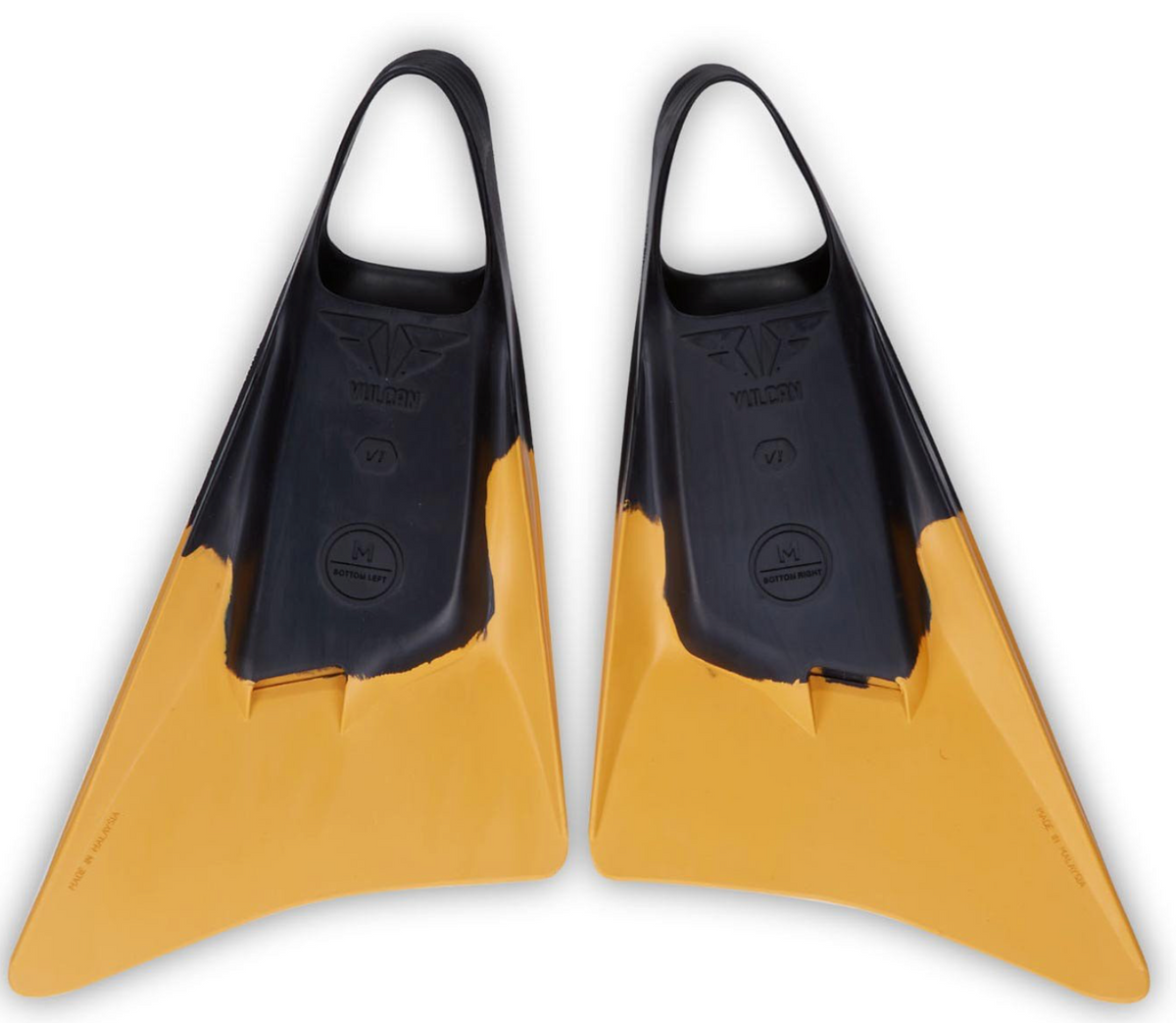 Pride Vulcan V1 Bodyboarding Swim Fins Black/Yellow – Bodyboard-Depot